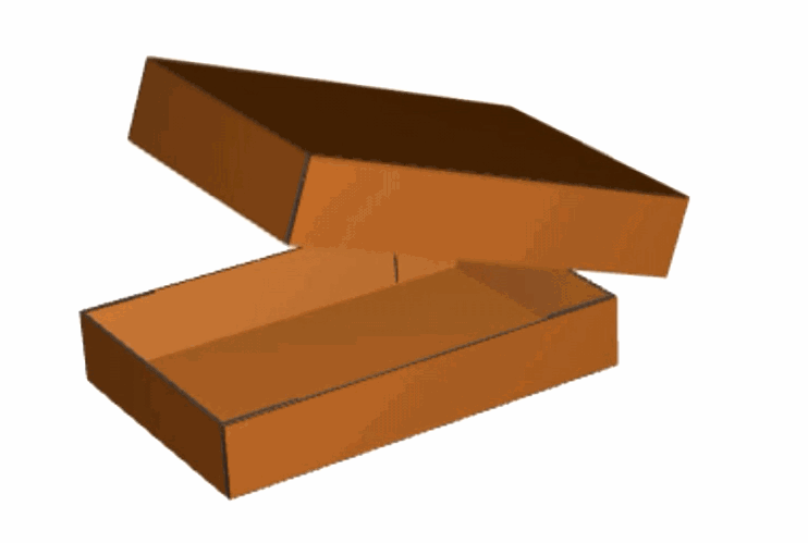 Fefco 300 - Montage en 3D - Cuvette en carton ondulé - Carton ondulé ...