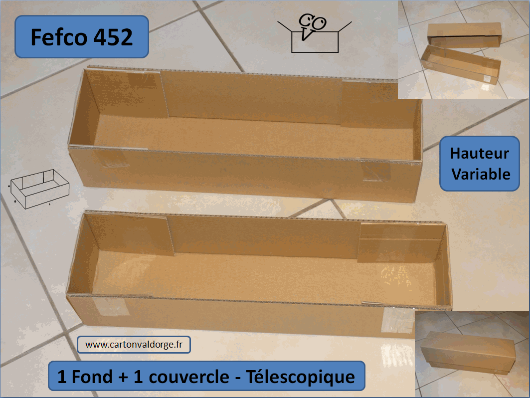 Catalogue des FEFCO - Cartonnages du Val d’Orge