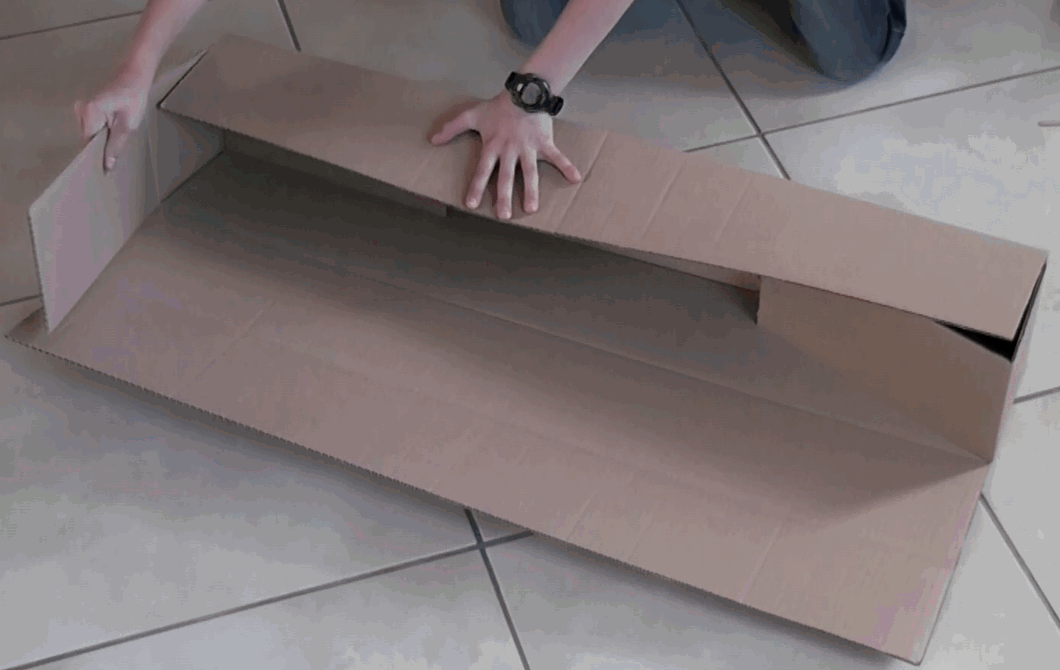 Montage produit long - Fefco 480 - Découpe en carton sur mesure ...